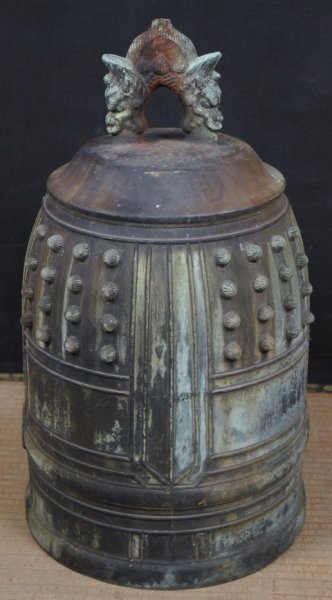 Antique large temple bell 1800