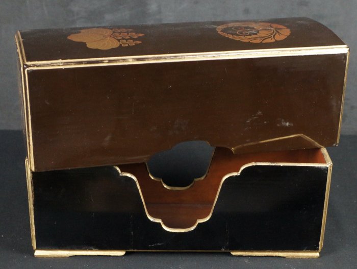 Buddhist chanting book box 1900