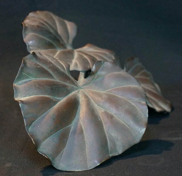 Hasu lotus sculpture 1880s
